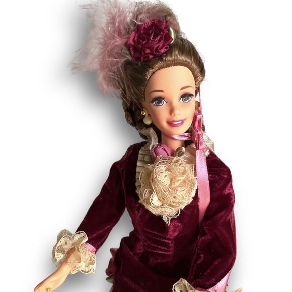 Mattel | Toys | 995 Victorian Lady Barbie Great Eras Collection Wstand ...